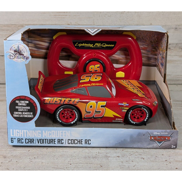 Disney Pixar | Toys | Disney Pixar Cars Lightning Mcqueen 6 Rc Remote ...